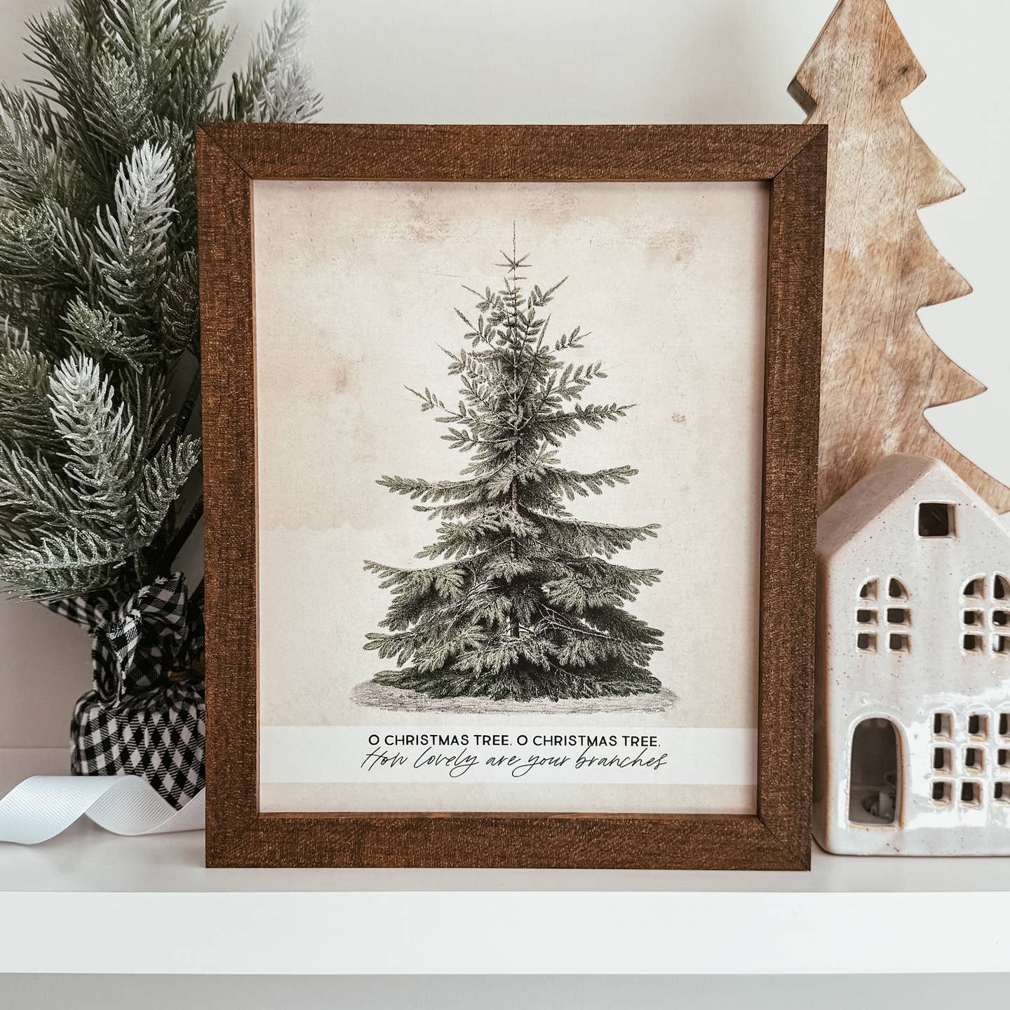 O Christmas Tree Sign – The Local Space